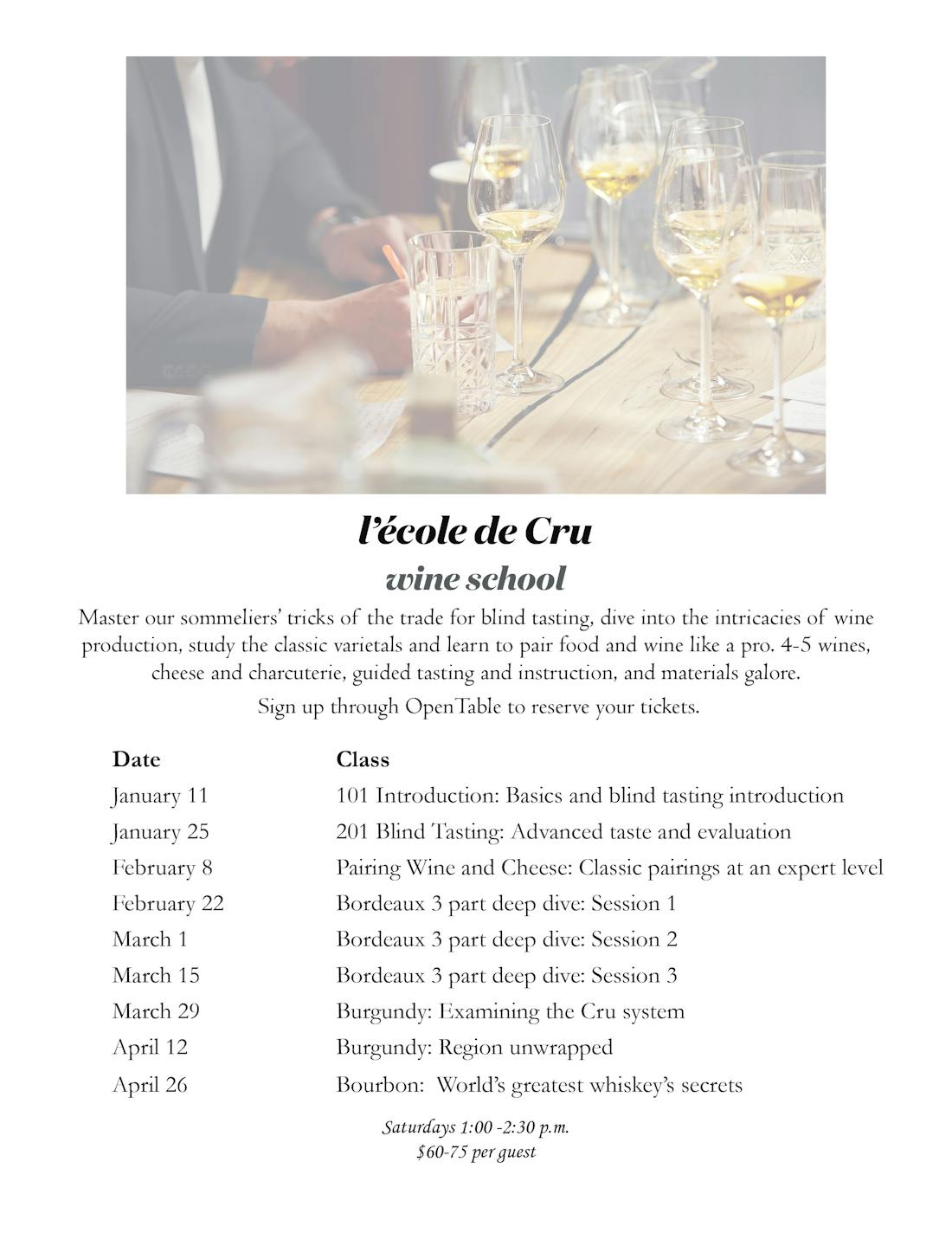 l'Ecole de Cru | Cru Uncorked